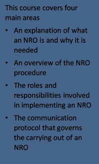 Non Routine Operations Procedure